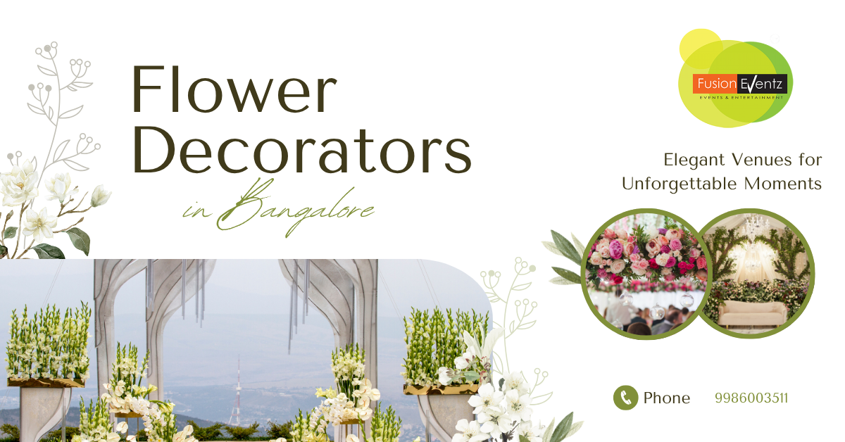Explore Flower Decorators In Bangalore 2026 | Best Deals